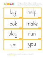 Dolch Sight Words – KiDOTI