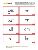 Dolch Sight Words – KiDOTI